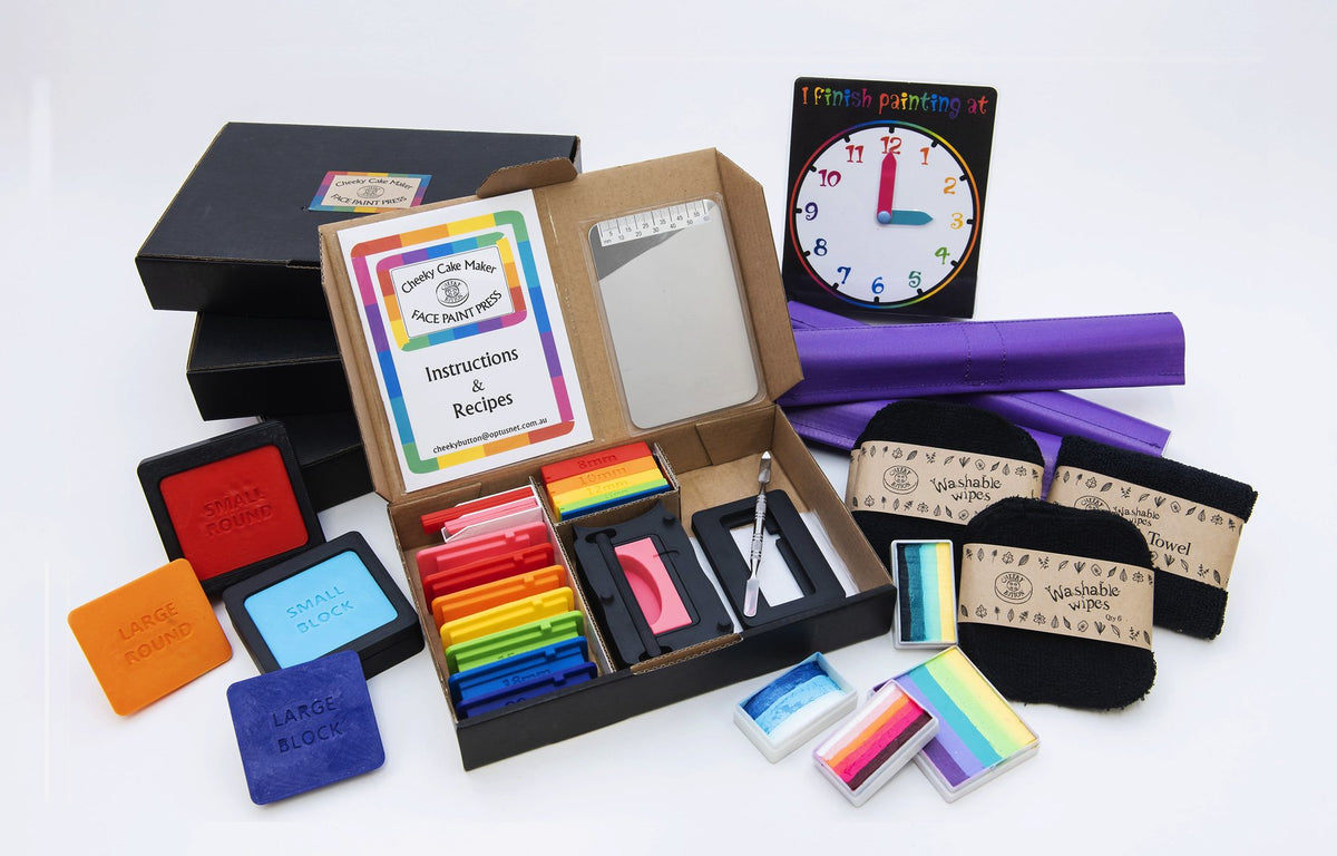 Cheeky Cake Maker face paint press – Cheeky Button Products